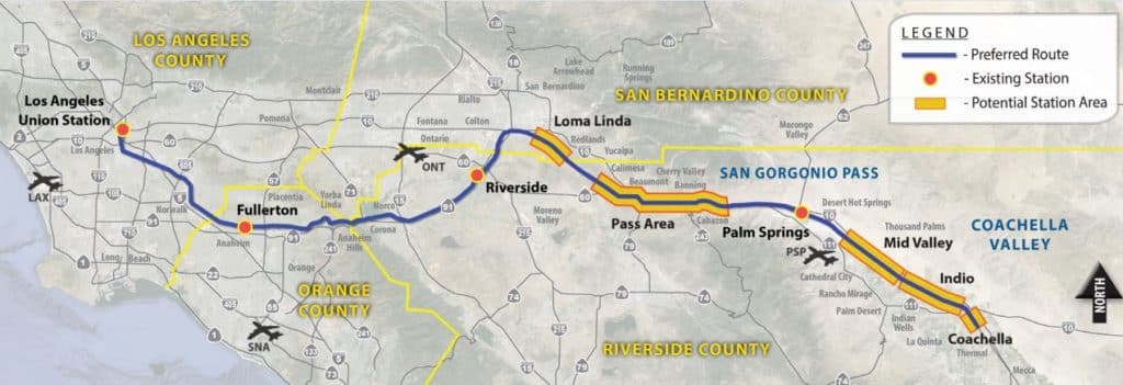 New momentum, federal support has commuter rail between valley, Los ...