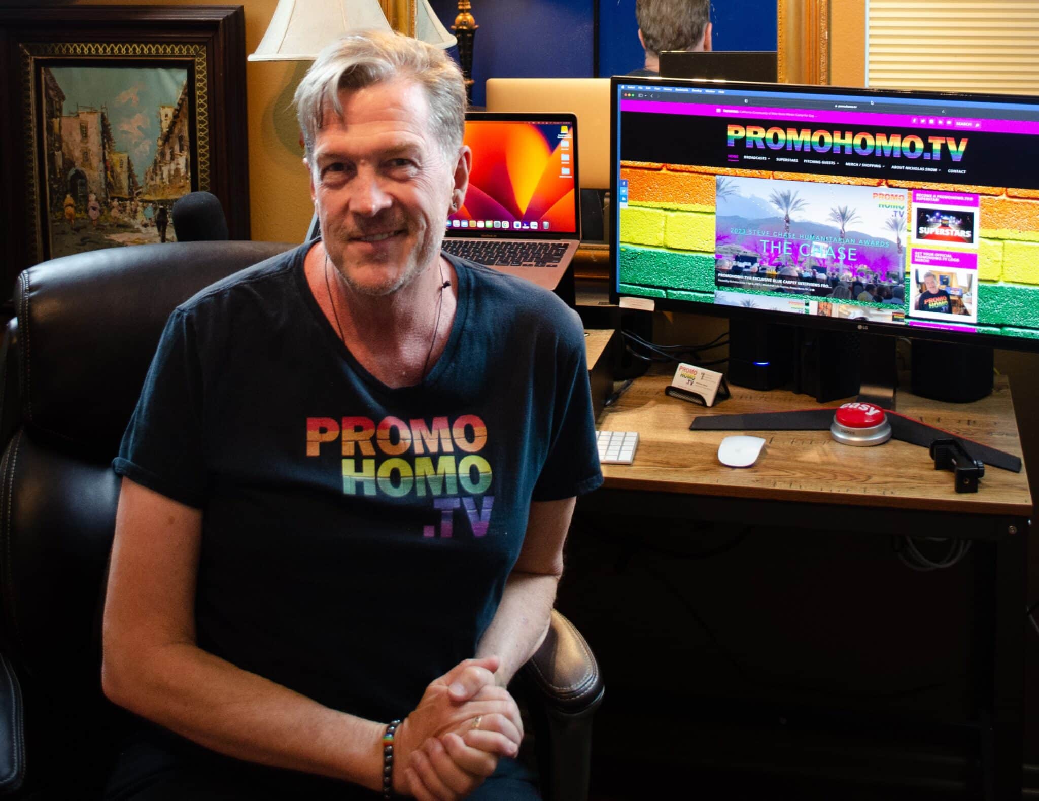 Meet Nicholas Snow, a broadcast pioneer living his truth in front of ...