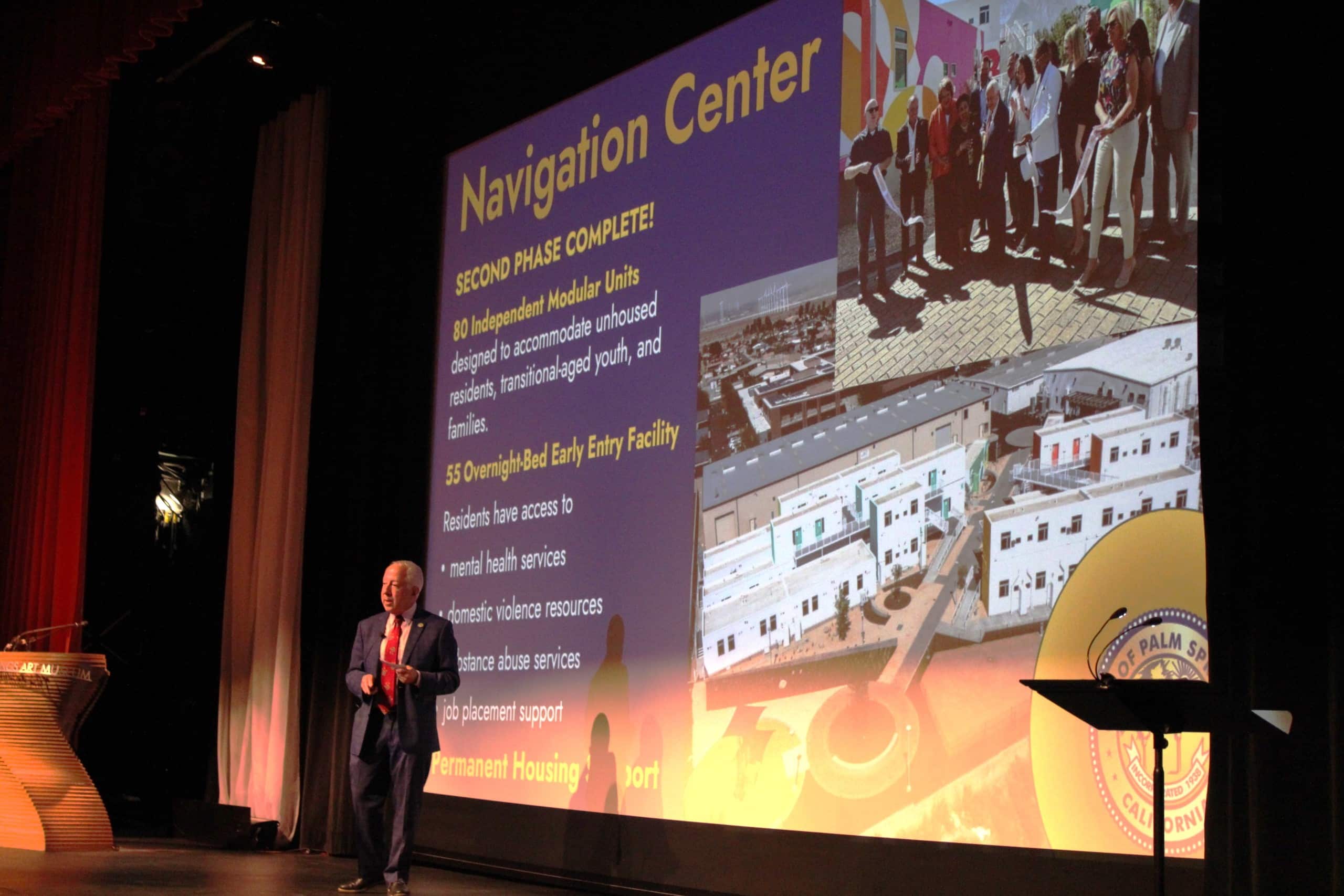 Palm Springs mayor touts economic growth, unveils future projects in ...