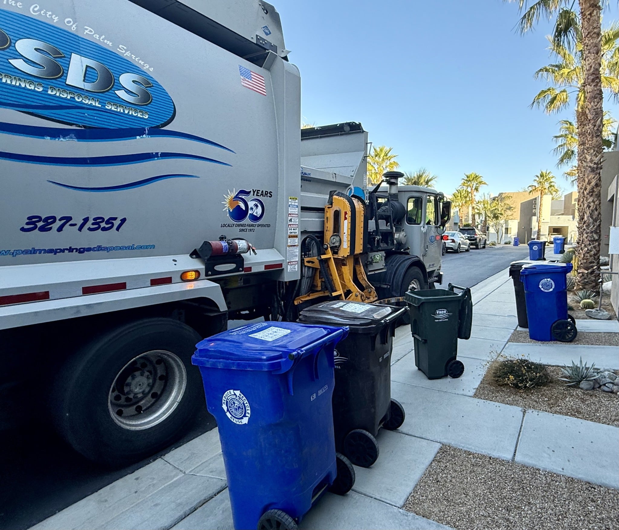 Palm Springs waste audits reveal recycling gains citywide, but one ...