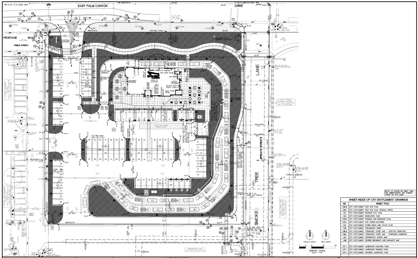 In-N-Out application shows new access point planned for East Palm ...